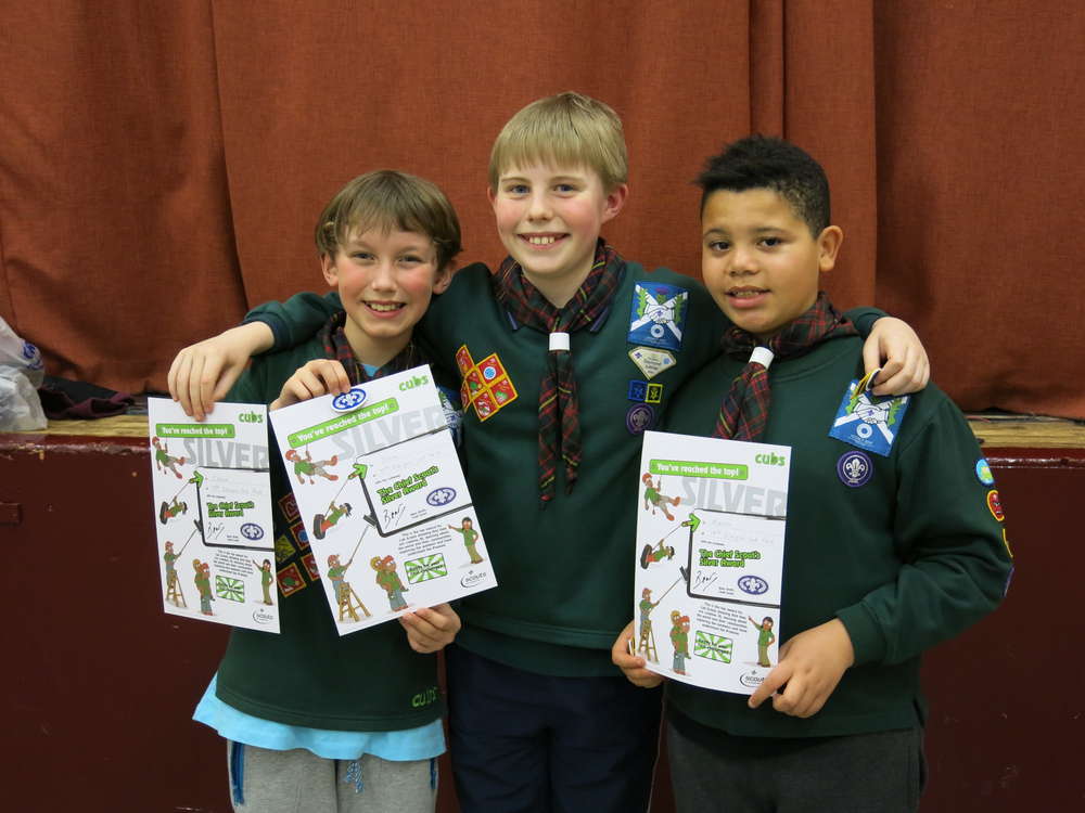 Chief Scout Silver for Stamperland Cubs | Clyde Scouts