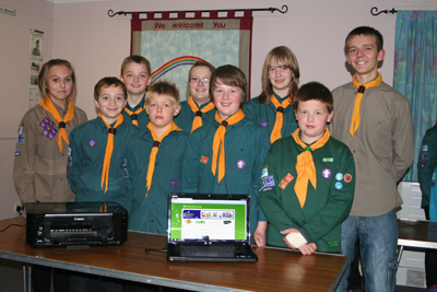Scouts go wireless @ 3rd Carluke | Clyde Scouts